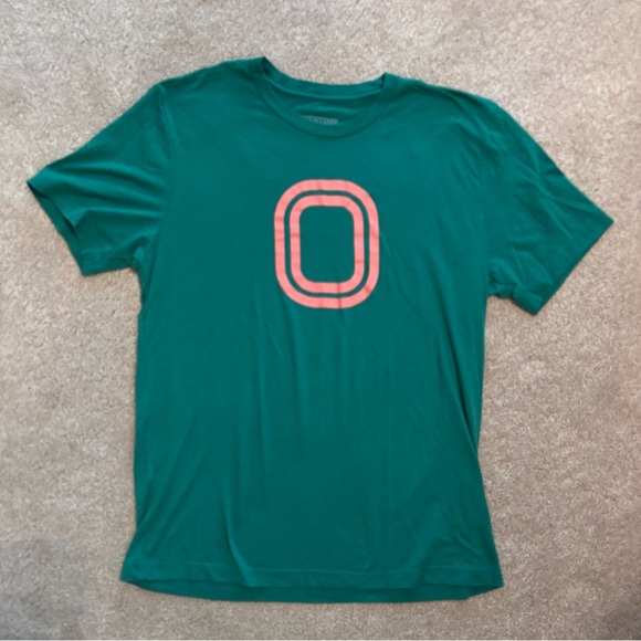 Overtime | Shirts | Overtime Green Graphic Tshirt With Pink Accents ...